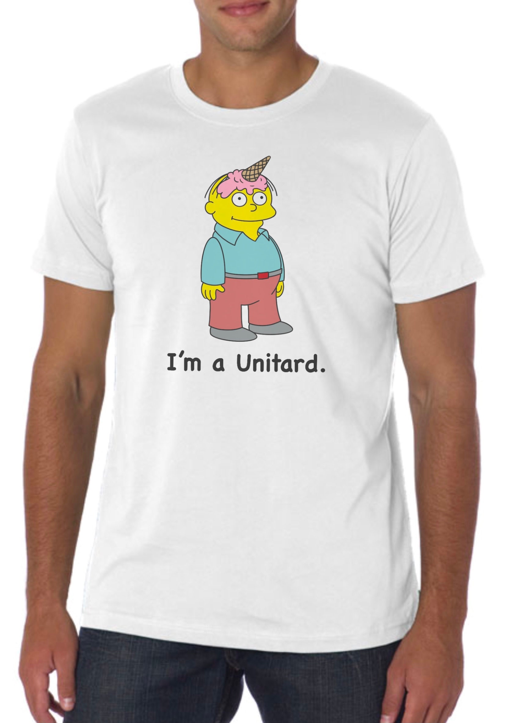 Simpsons- “i’m a Unitard.” Ralph Wiggums Hoodie/tshirt - Etsy