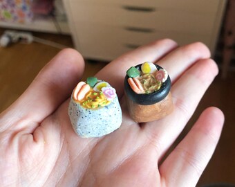 BUNDLE Artisan Cute Food Fight Keycaps Burger Pizza Slice - Etsy