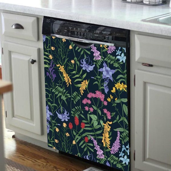 Magnetic Dishwasher Panel Cover - Etsy
