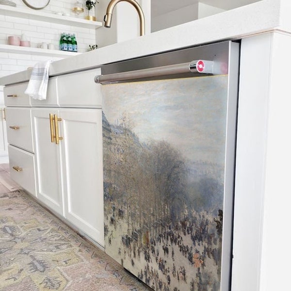 Magnetic Dishwasher Panel Cover - Etsy
