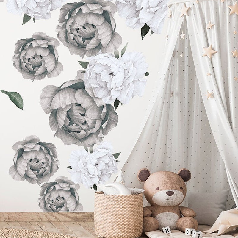 Grey Wall Decal - Etsy