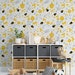 Wallpaper With Honey Bees, Bees Murals, Peel&stick Wallpapers, Peel an ...