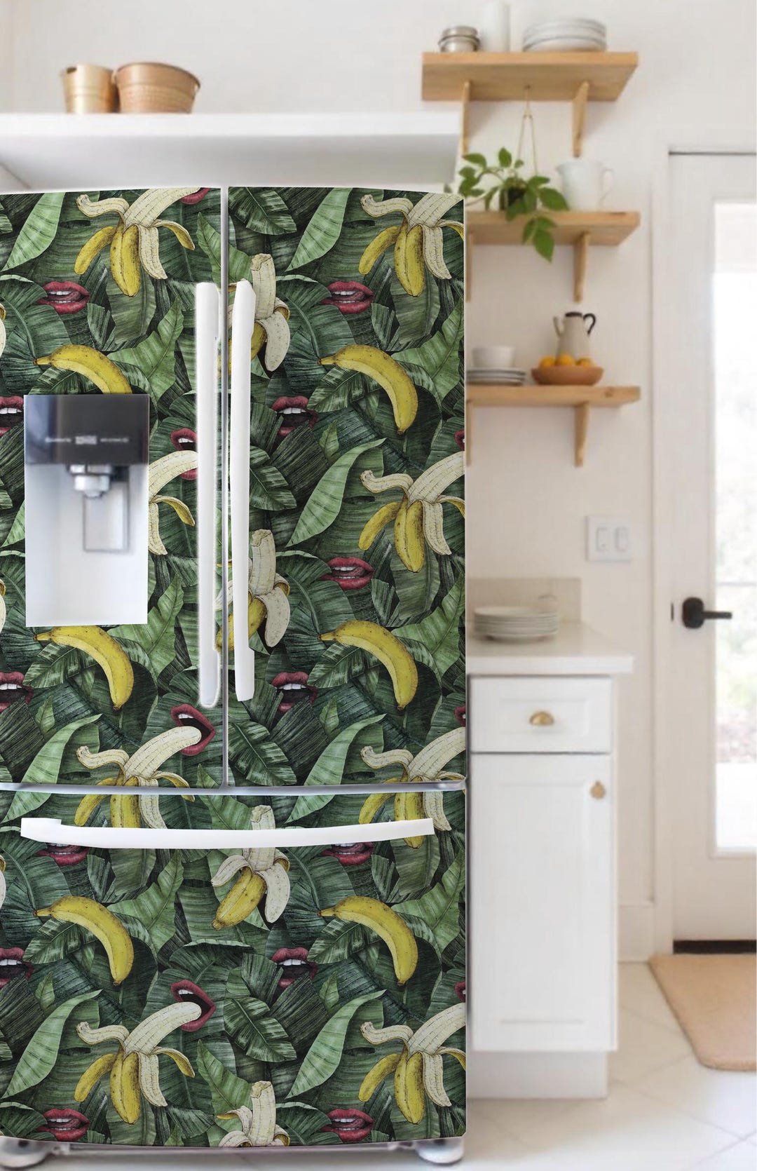 Fridge Decal. Jungle Theme Kitchen Decor: Provocative Funny ...