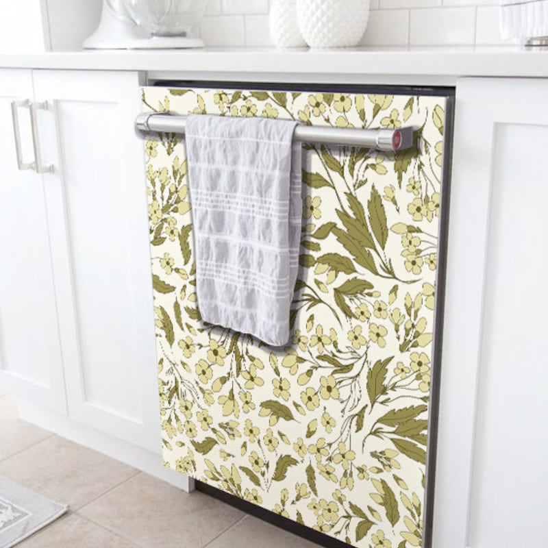 Magnetic Dishwasher Panel Cover - Etsy