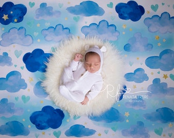 Super Heroes Baby Boy Digital Newborn Backdrop/background Prop | Etsy