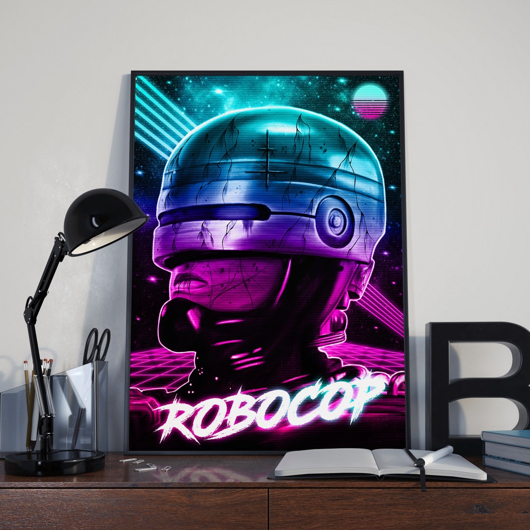 Robocop, Movie Poster, Video Game Decor, Video Game Decor, Gaming ...