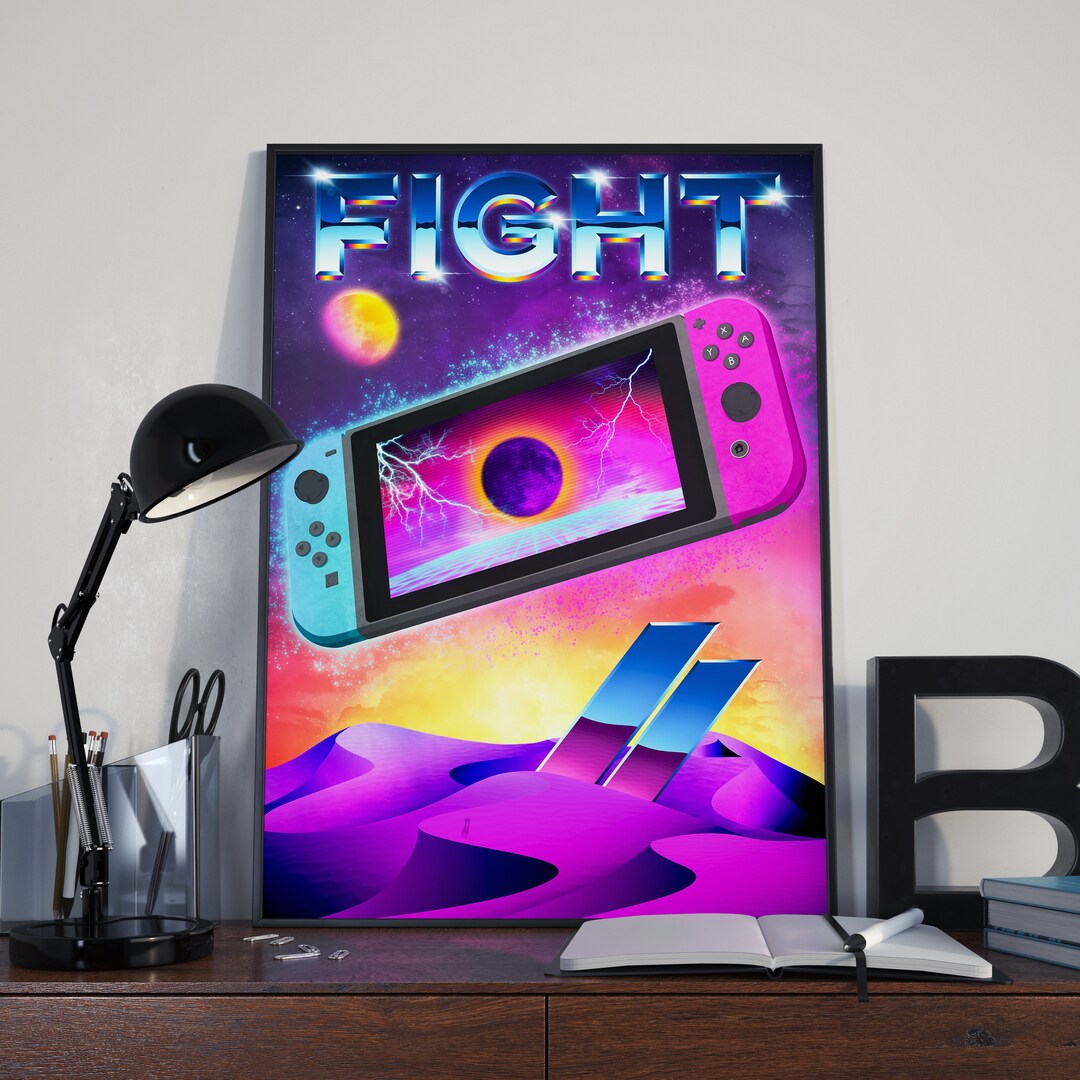 Nintendo Switch, Video Game Decor, Gaming Poster, Video Game Decor ...