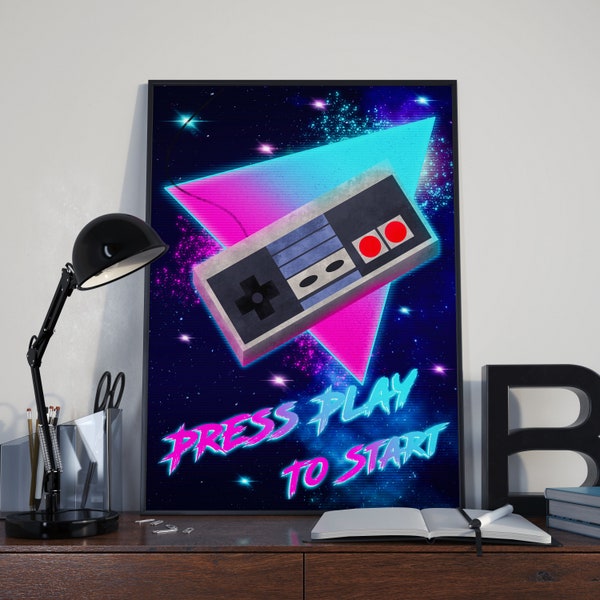 Mario Vaporwave - Etsy