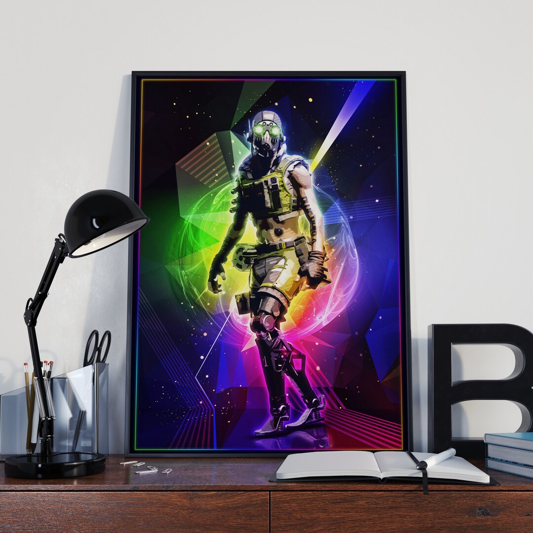 Apex Legends, Octane, Minimalist Print, Video Game Decor, Gaming Poster ...