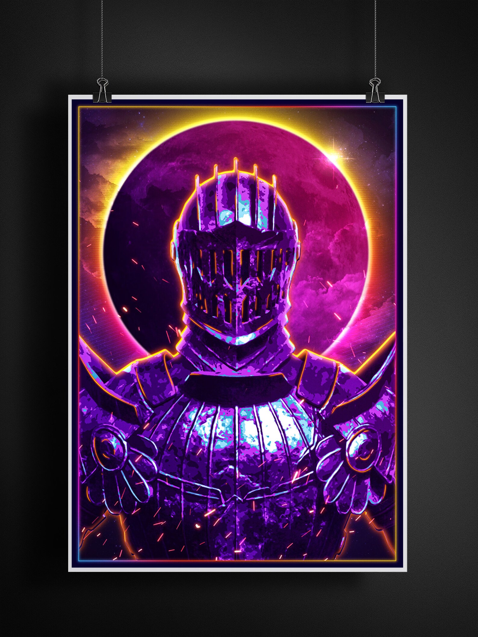 Dark Souls, Dark Souls Poster, Video Game Decor, Video Game Decor ...