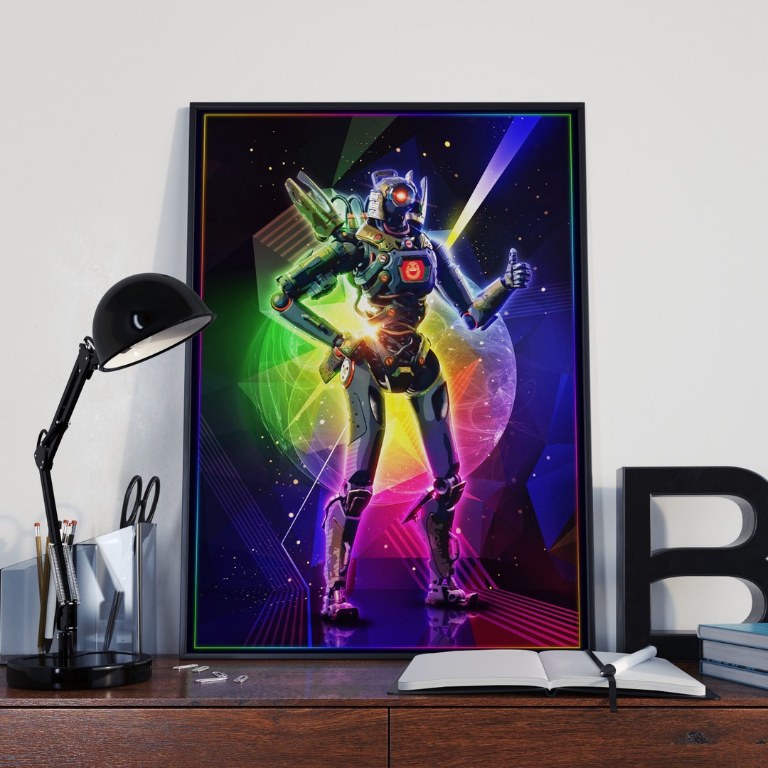 Apex Legends, Pathfinder, Minimalist Print, Video Game Decor, Gaming ...