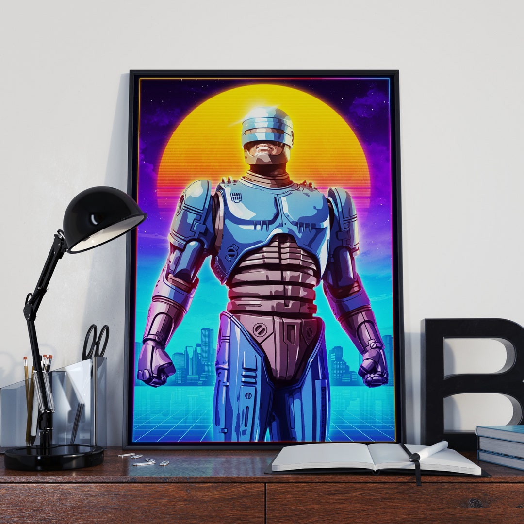 Robocop, Movie Poster, Video Game Decor, Video Game Decor, Gaming ...