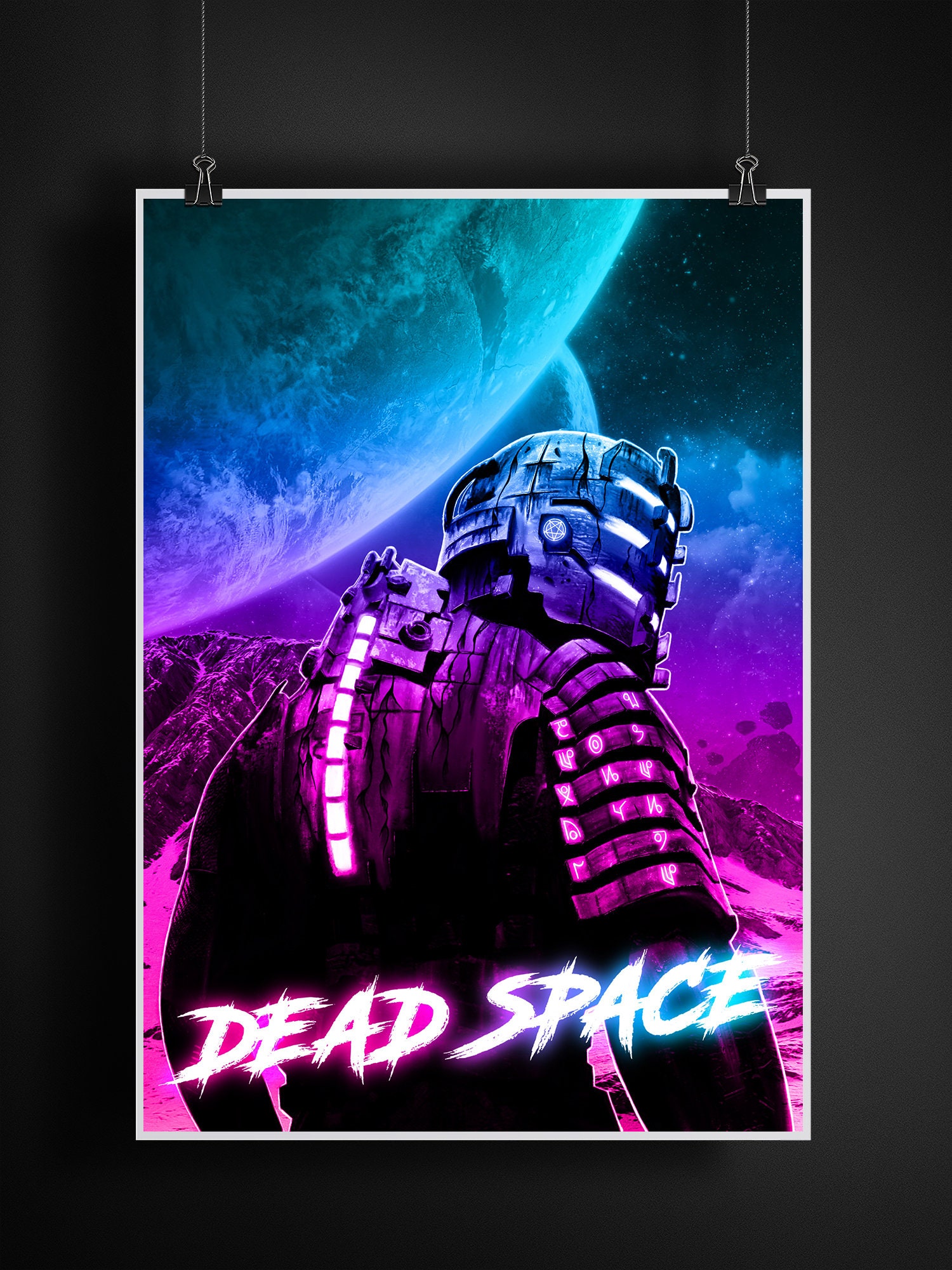 Dead Space Video Game Art Gaming Poster Video Game Decor - Etsy Canada