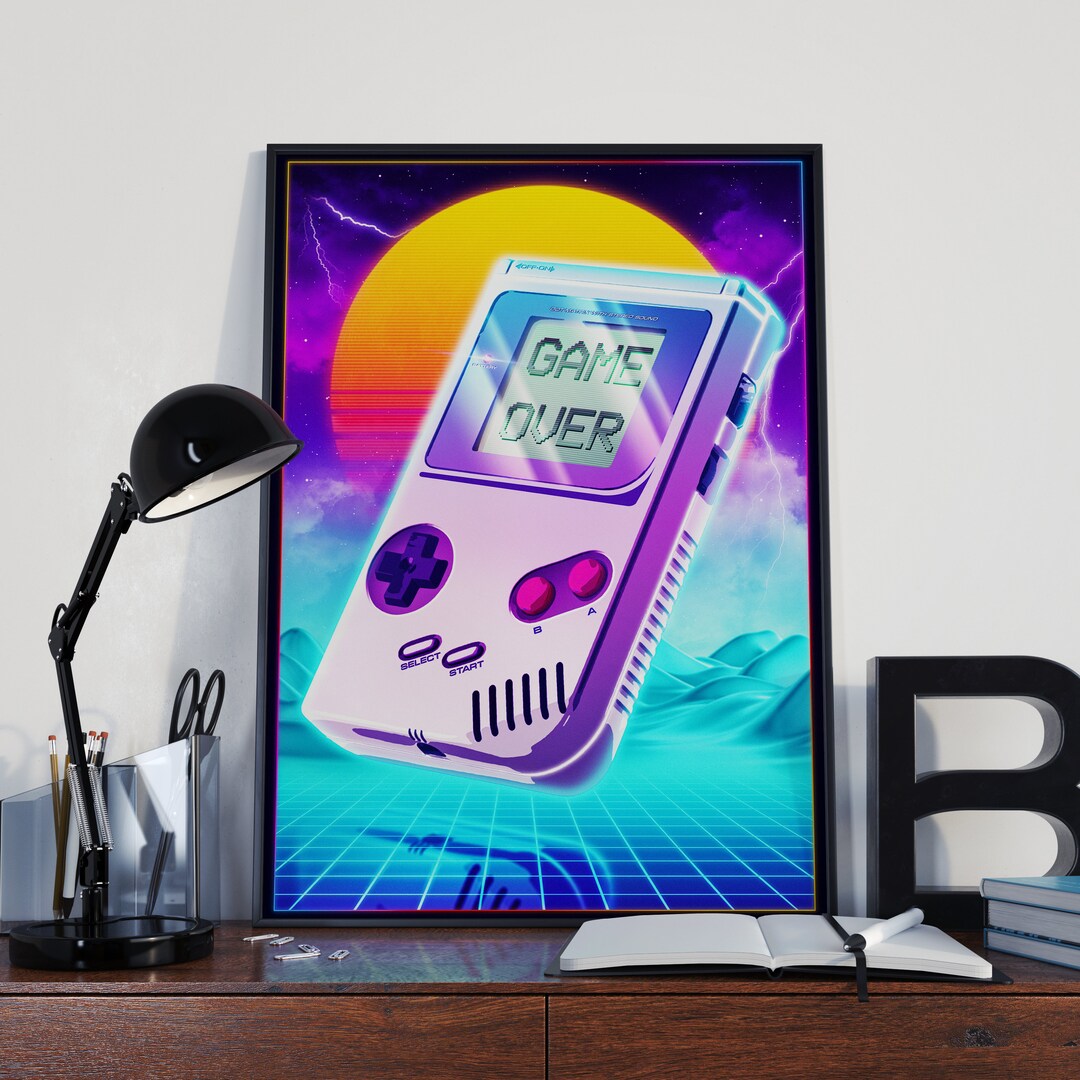 Nintendo, Gameboy, Video Game Decor, Gaming Poster, Video Game Decor ...