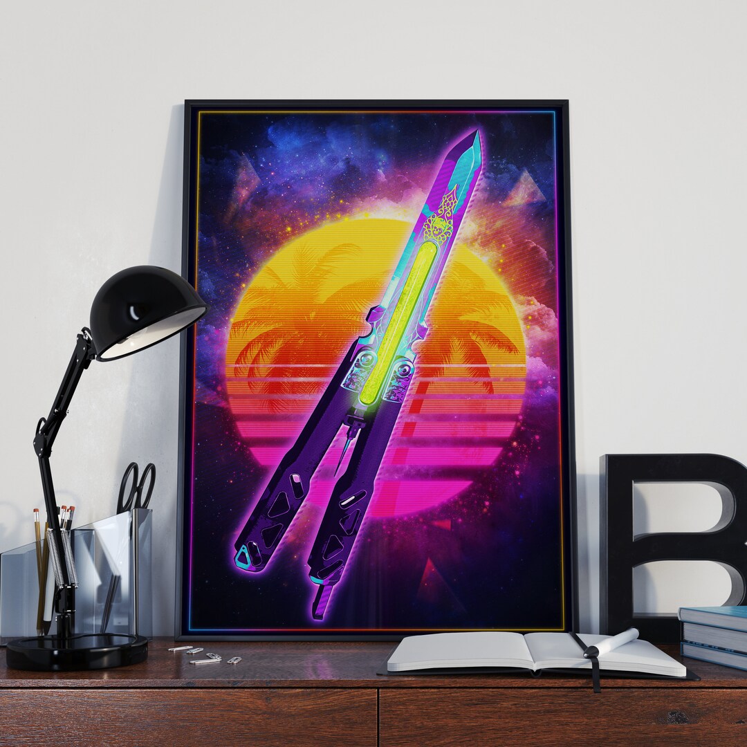 Apex Legends, Octane Heirloom, Minimalist Print, Video Game Art, Gaming ...