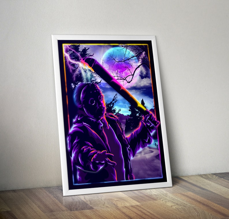 Friday the 13th Movie Poster Video Game Art Gaming Poster | Etsy UK