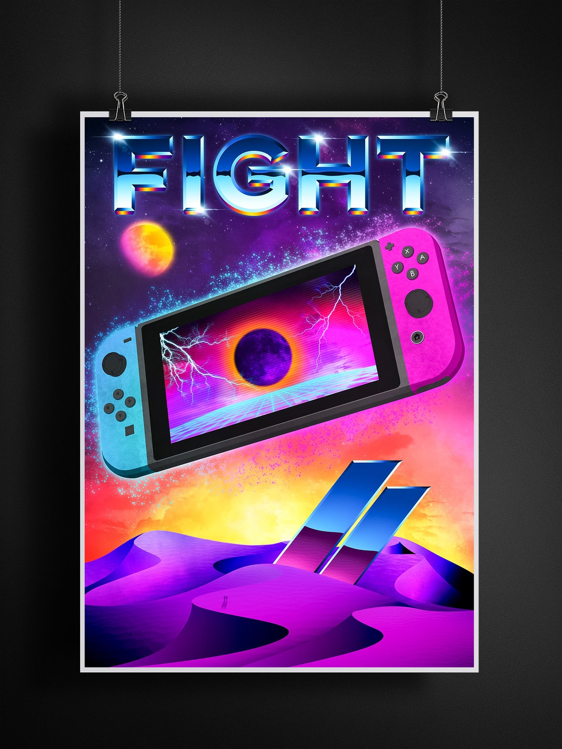 Nintendo Switch Video Game Art Gaming Poster Video Game - Etsy