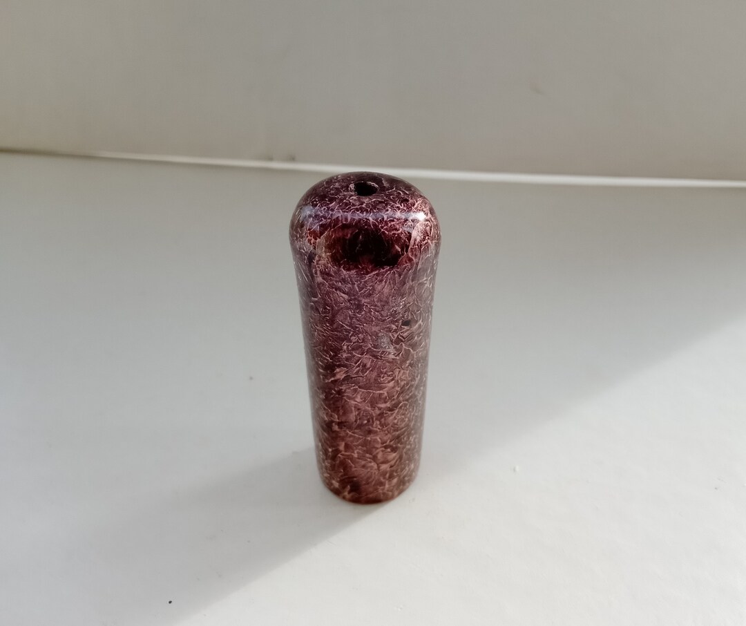 Sycamore Wood Iridescent Plum Red Light Pull E1487 - Etsy