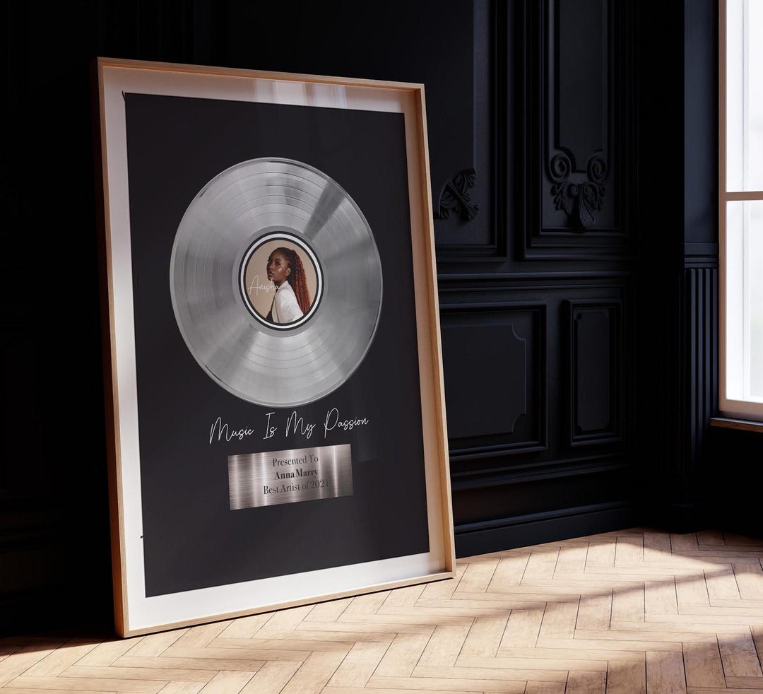Custom Gold Vinyl Record - Customized Vinyl Record for Gift - Custom ...