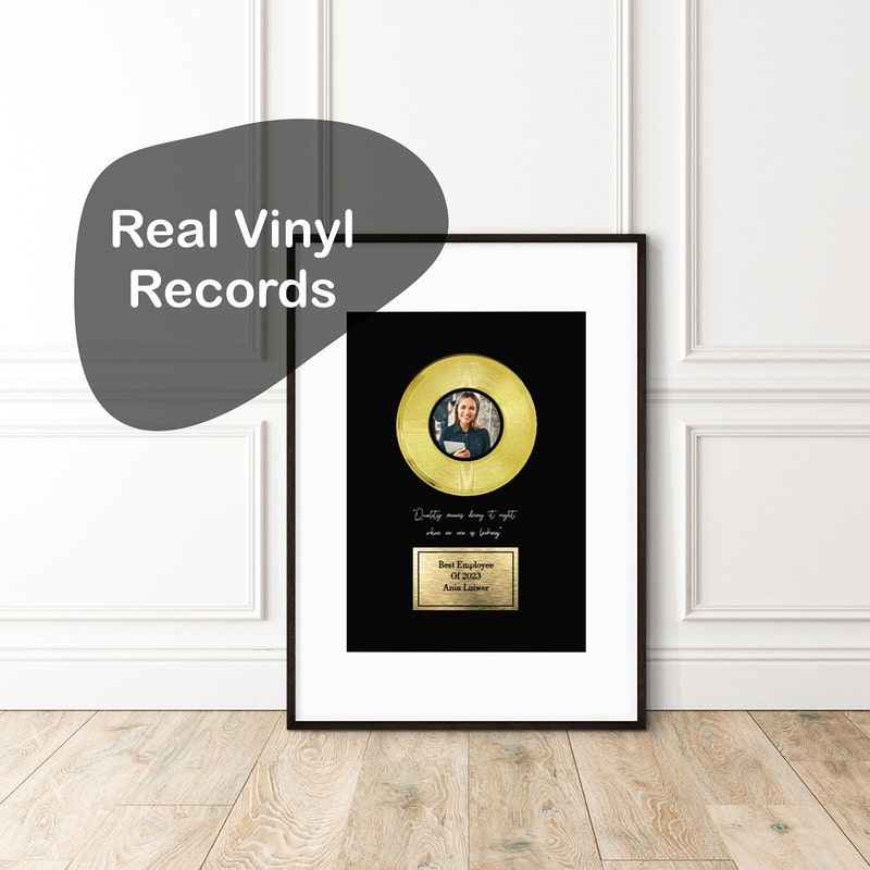 Fake Gold Records - Etsy UK