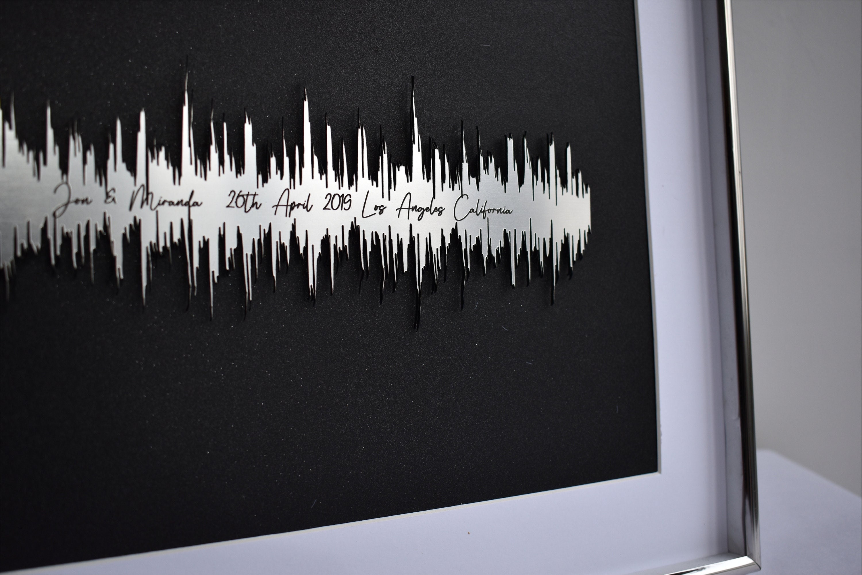 Sound Wave Art for Music Wall Art Sound Wave Poster With - Etsy UK