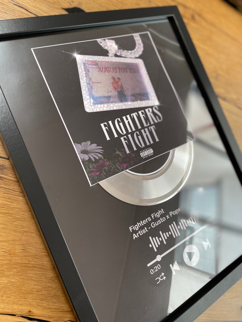 Personalized Music Plaque for Music Gift - Custom Vinyl Record Best Man ...