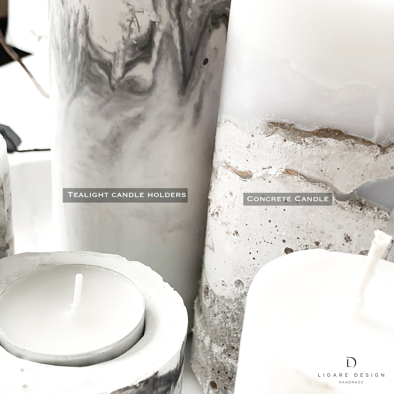 Handmade Pillar Candle - Pillar Candles Set for Home Decor - Pillar ...