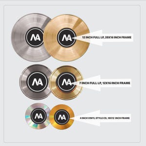 Platinum Vinyl Record Custom Music Plaque - Engraved Wedding Song Gift ...