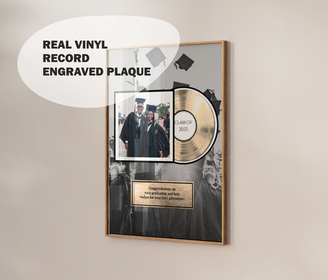 Music Plaque Custom for Graduation Gift Memorial Plaque for Office Wall ...