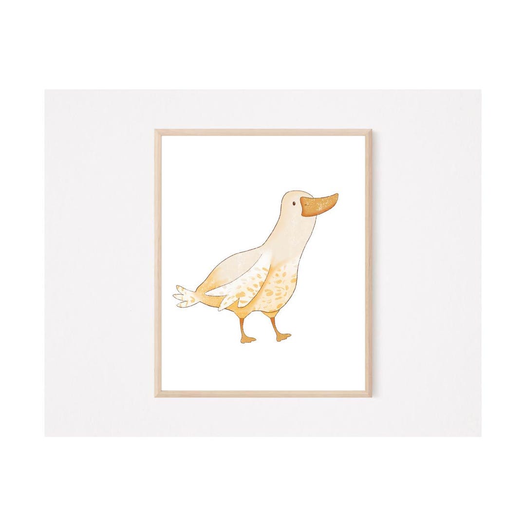 Goose B - Digital Art Print - Wild Goose Chase Collection - Instant ...