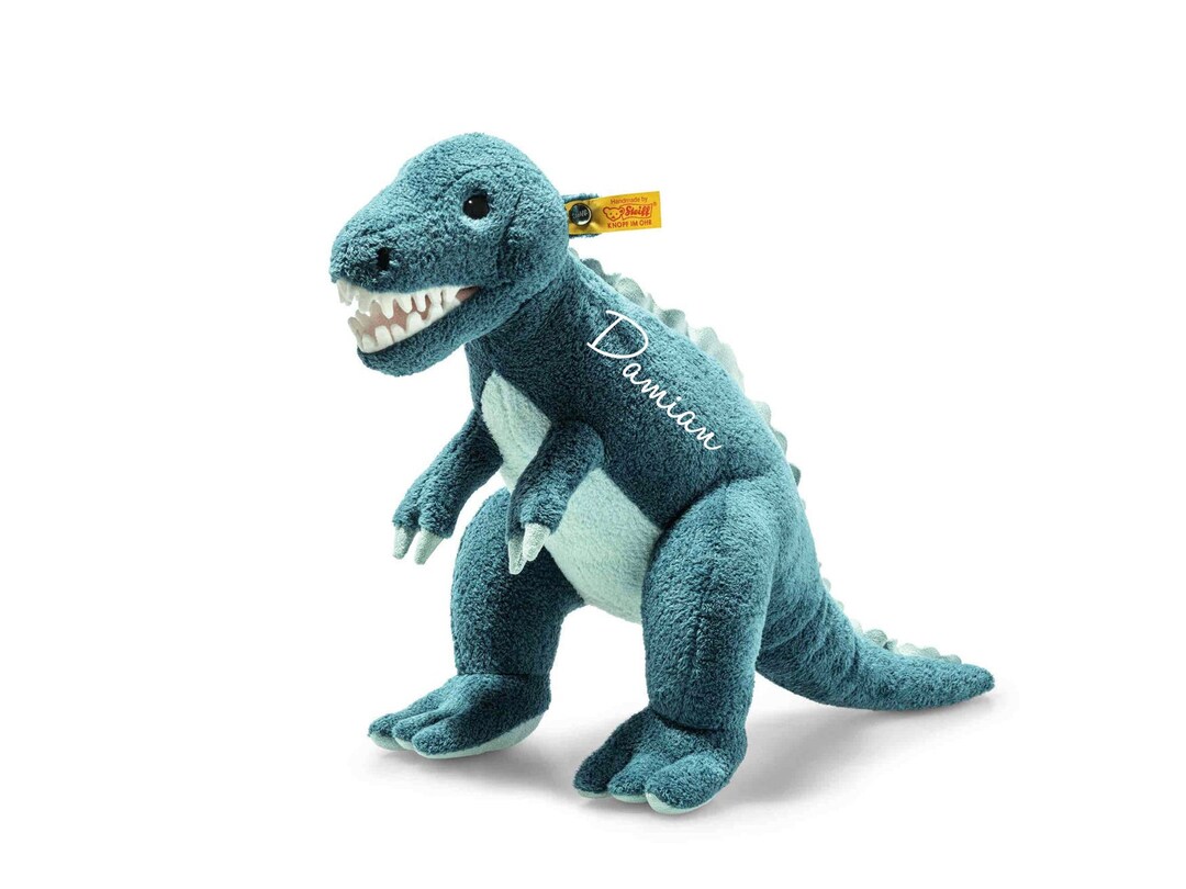 Stuffed Animal Personalized Dinosaur Steiff Gift for Birth - Etsy