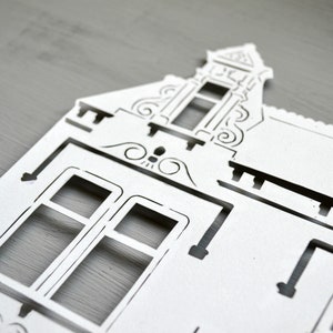 Personalised A4 House Portrait Framed Papercut, Handcut Home Cut Out ...