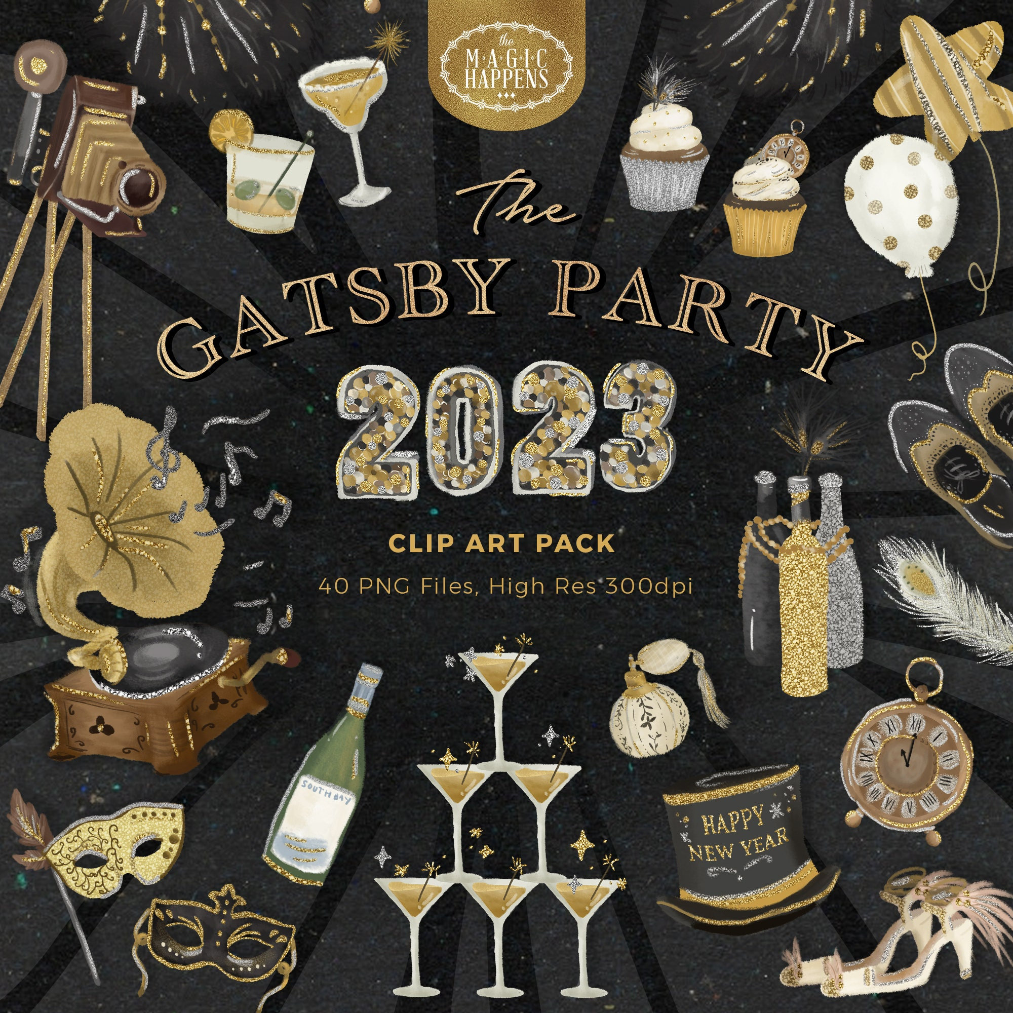 Great Gatsby Clip Art