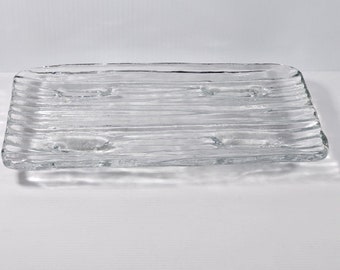 Luminarc Arum Glass Serving Platter, Vintage J.G. Durand Arques Glass ...