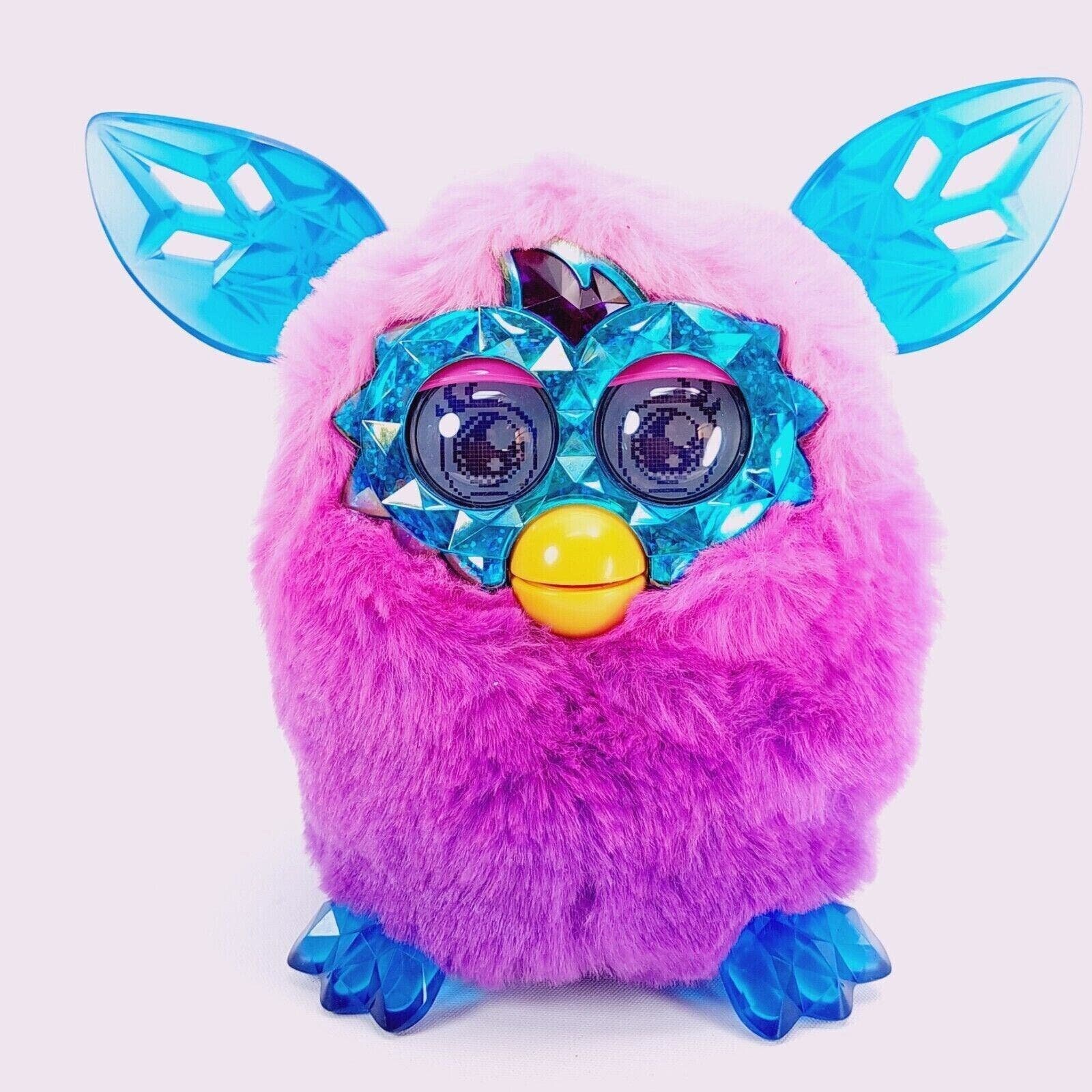 Furby Boom, Crystal Series, Pink & Purple Interactive Pet, Hasbro 2012 ...