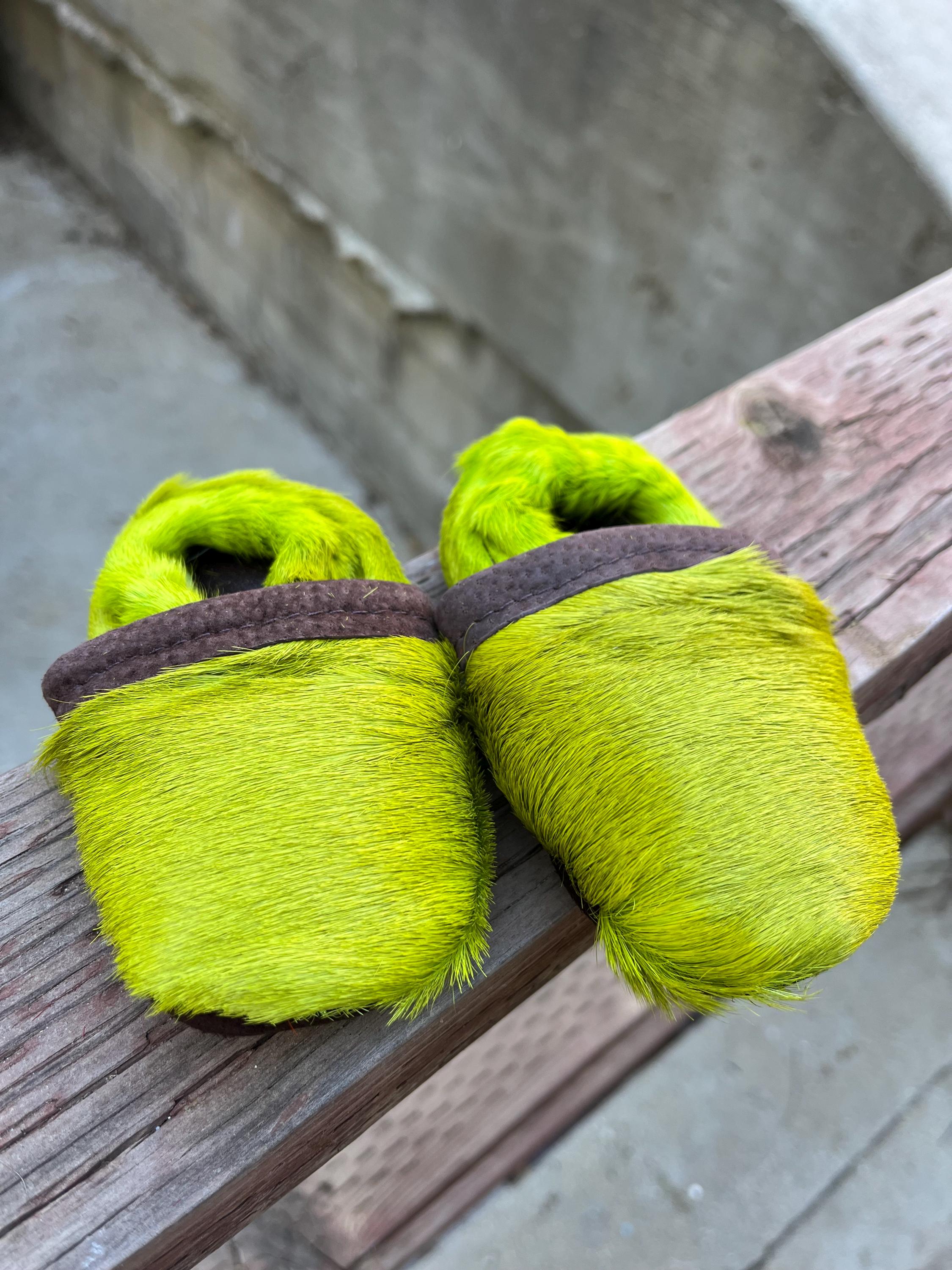 Baby Booties Made of Fine Springbok Fur. so Comfortable and Special ...
