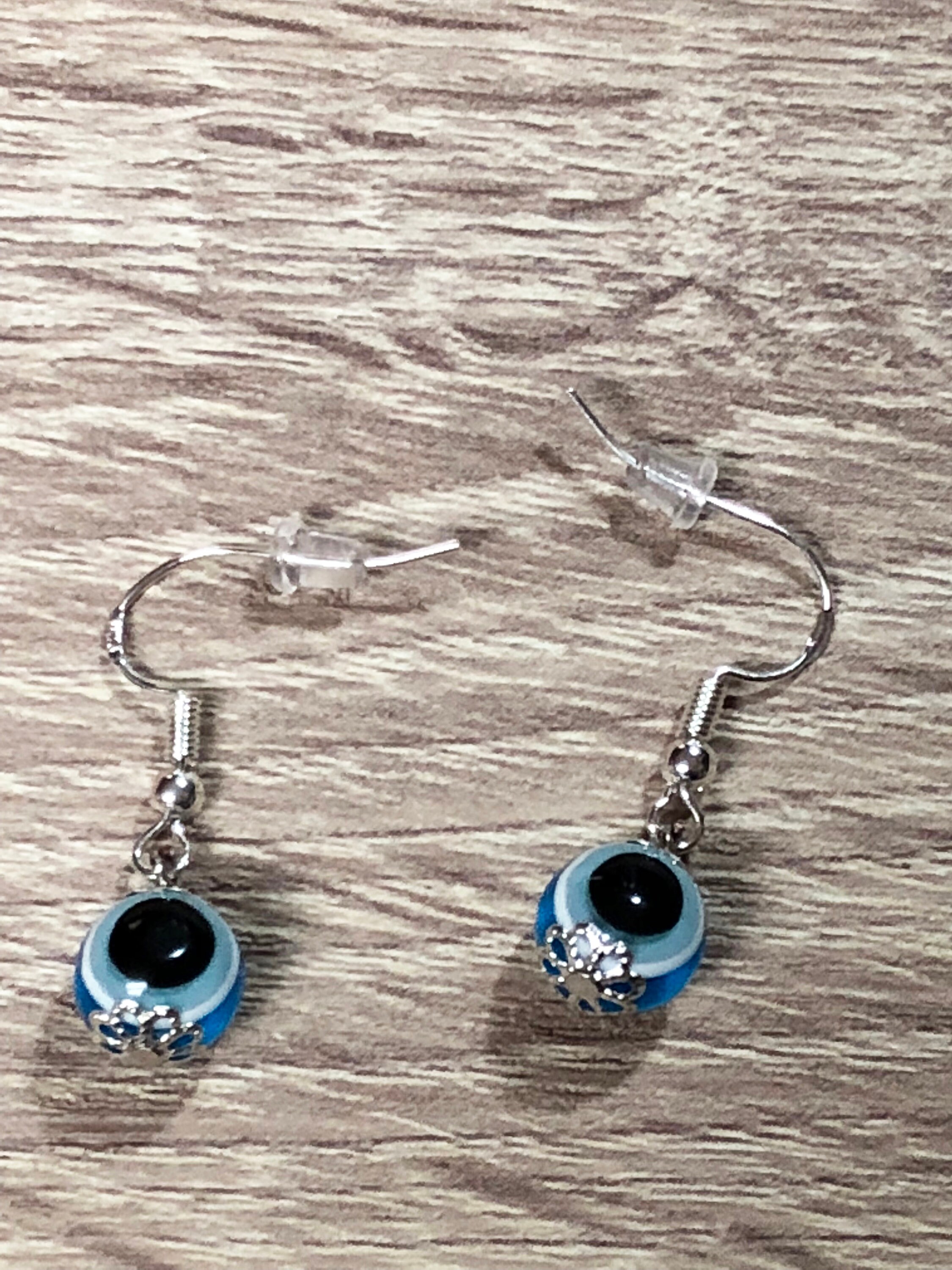 Evil Eye Beaded Earrings Halloween Dangle Drop Earrings | Etsy