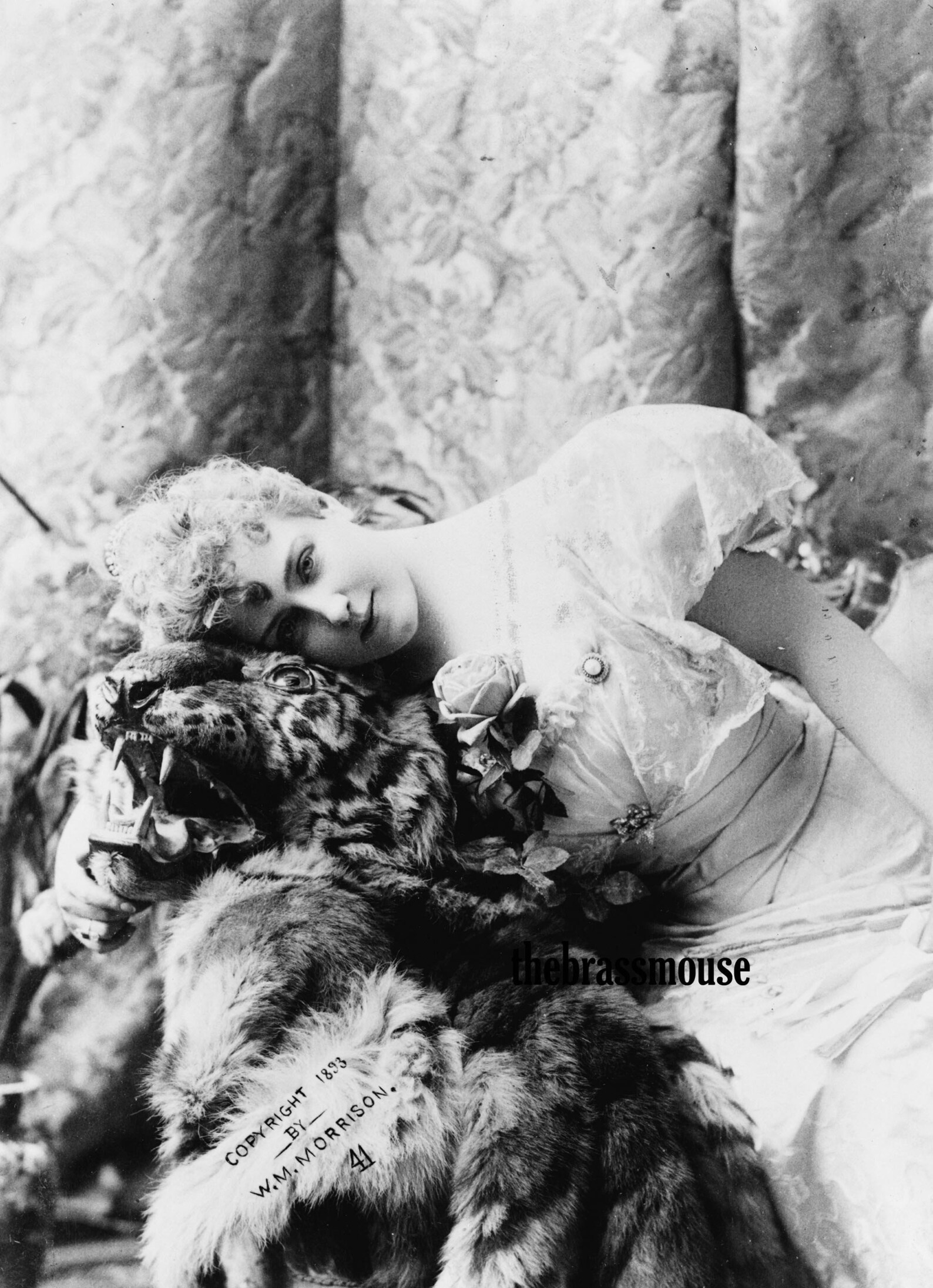 Reclining With Flowers Romantic Victorian Woman Instant - Etsy