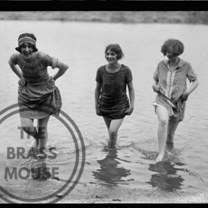 Swimming Flappers Instant Digital Vintage Photo Download 1920s Women ...