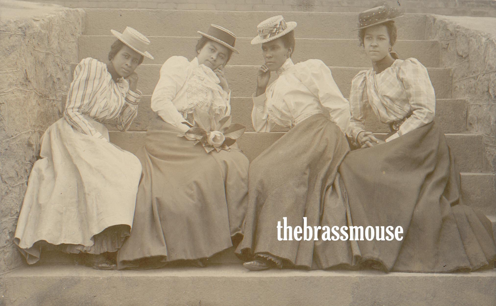 Edwardian African American College Women Sorority Group - Etsy