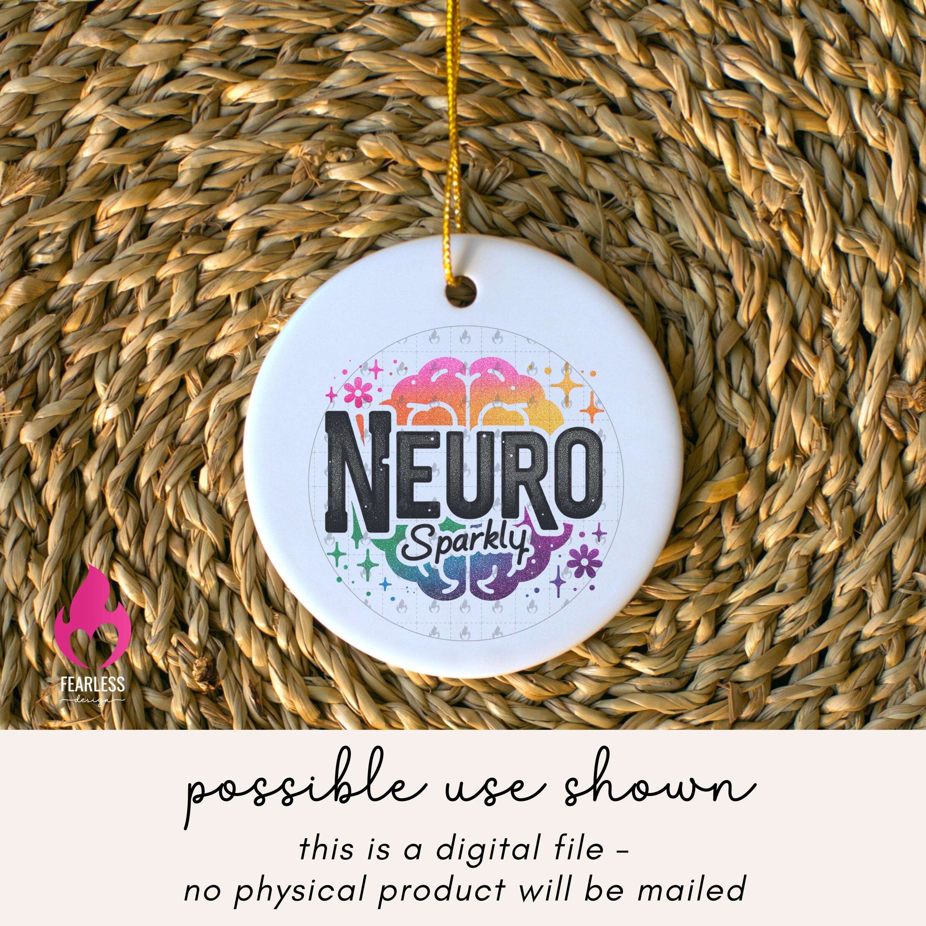 Neuro Sparkly Autism Spectrum ADHD Png, Neurodiversity Pride, Autistic ...