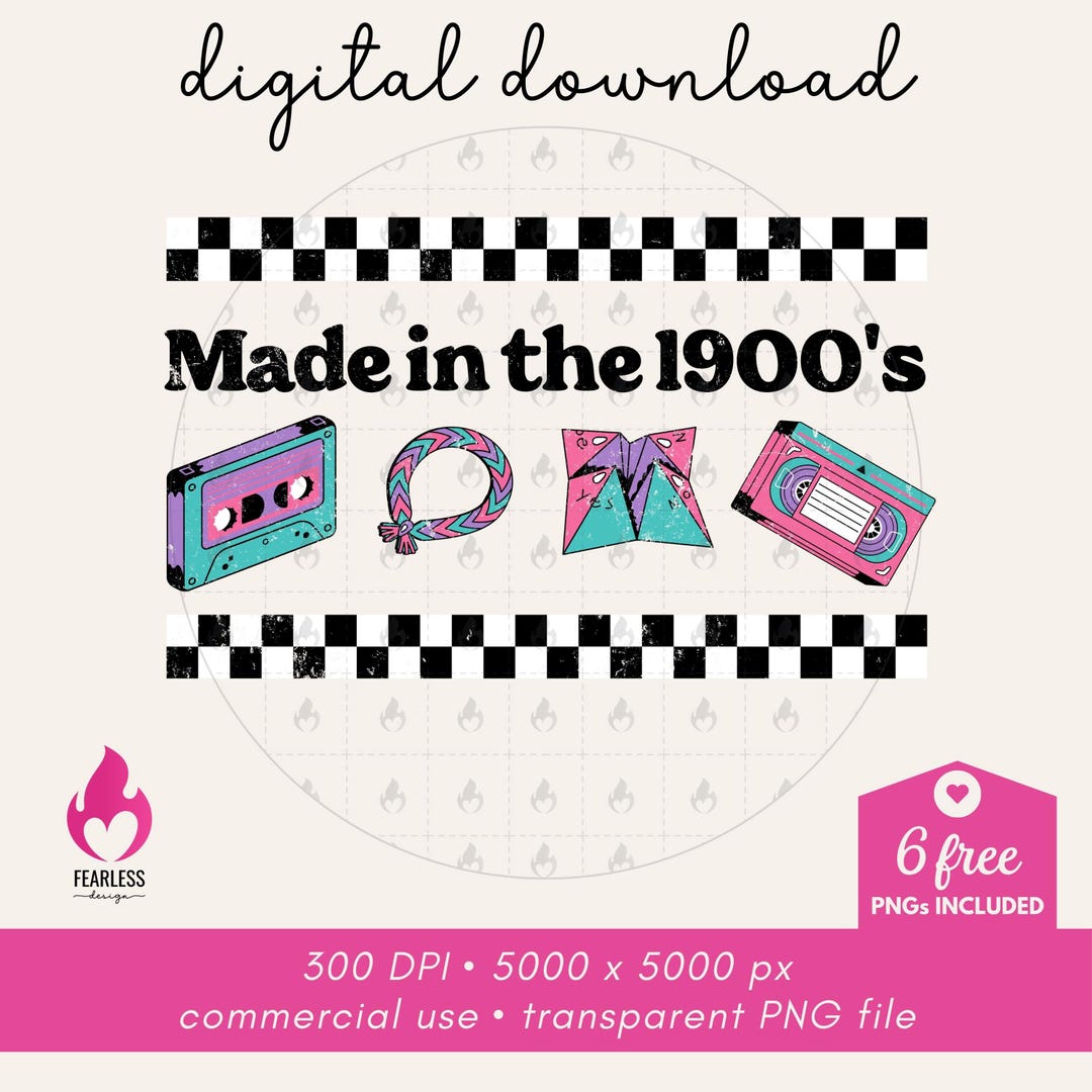 Made in the 1900s Png | '90s Nostalgia Png | Funny 90s Aesthetics ...