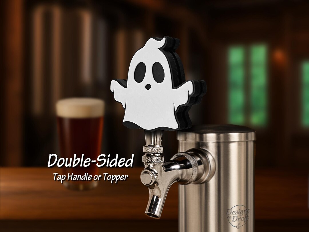 Double-sided Mini "ghost" Tap Handle – Halloween Seasonal Beer Faucet ...