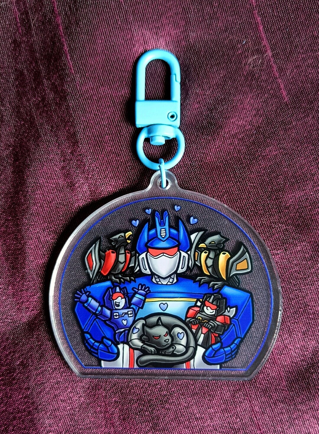Soundwave and Family Keychain - Etsy