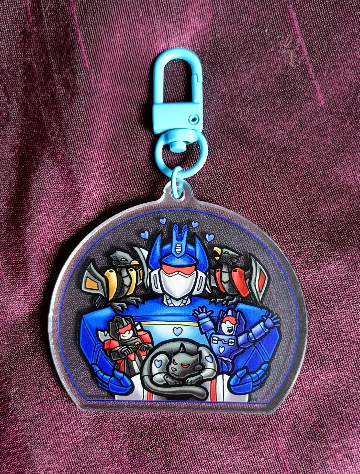 Soundwave and Family Keychain - Etsy