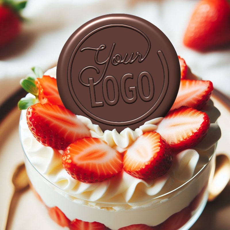 Custom Chocolate Circles - Etsy
