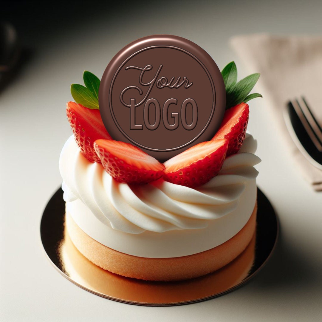 Chocolate Mold - Custom Coin Personalized Dessert Branding Cake Cupcake ...