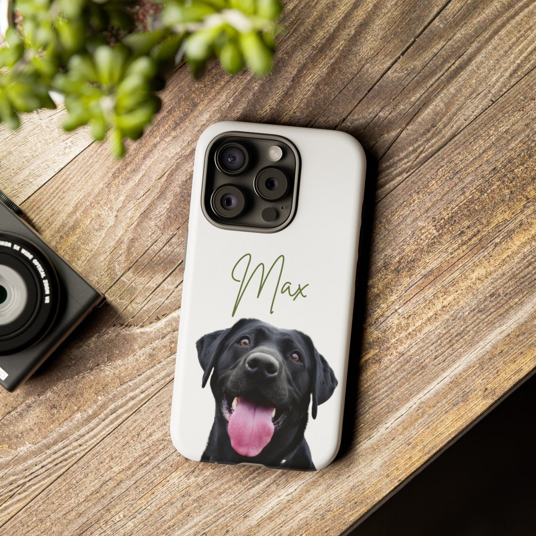 Custom Pet Phone Case Using Pet Photo Name Custom Dog Phone Case Custom ...