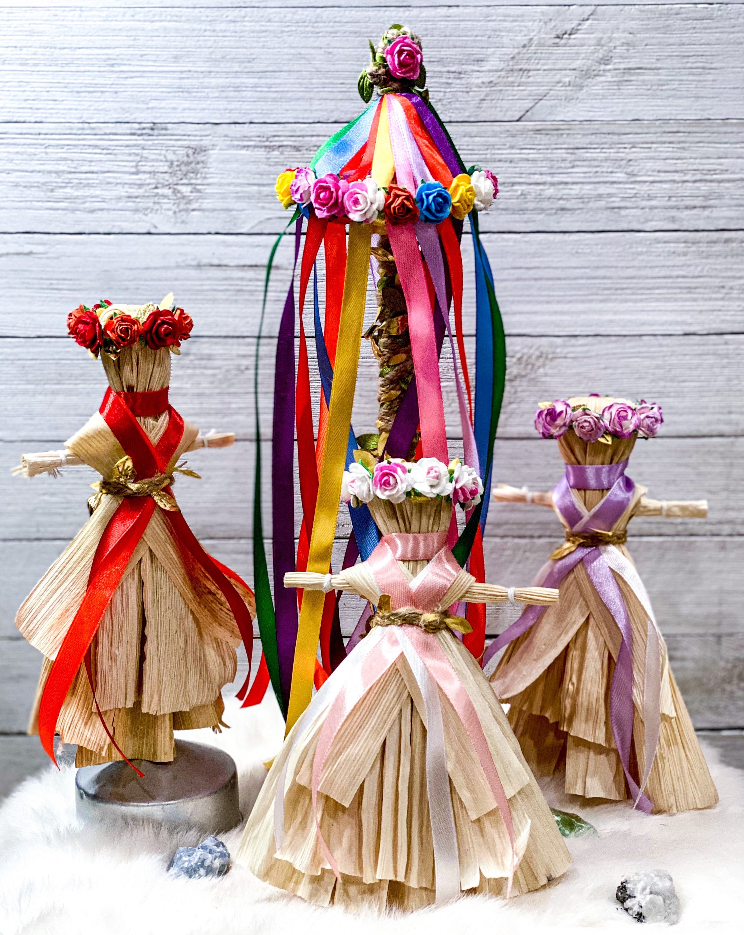 PRE ORDER Maypole for Beltane/May Day Altar