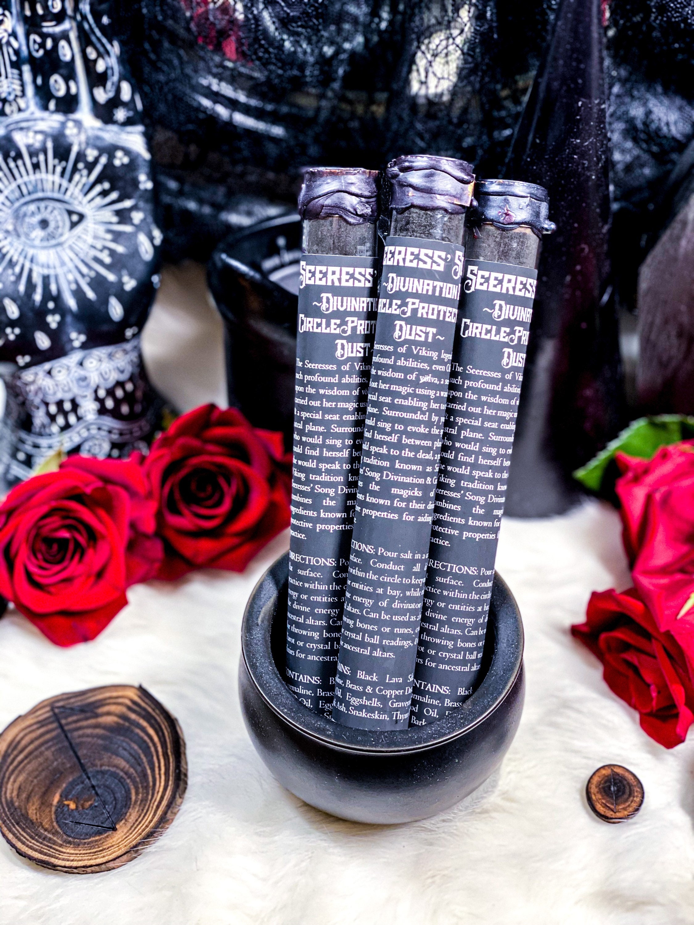 Seeresses’ Song - Divination & Circle Protection Dust/Black Salt ...